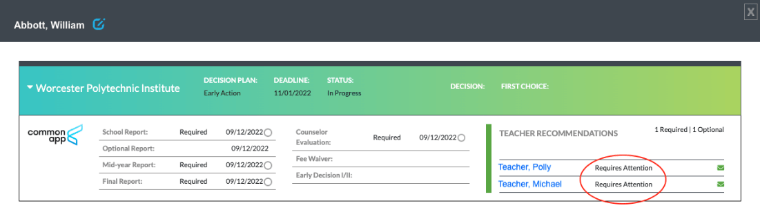 MEFA-Pathway | Counselors Instructions for Using Common App and Parchment